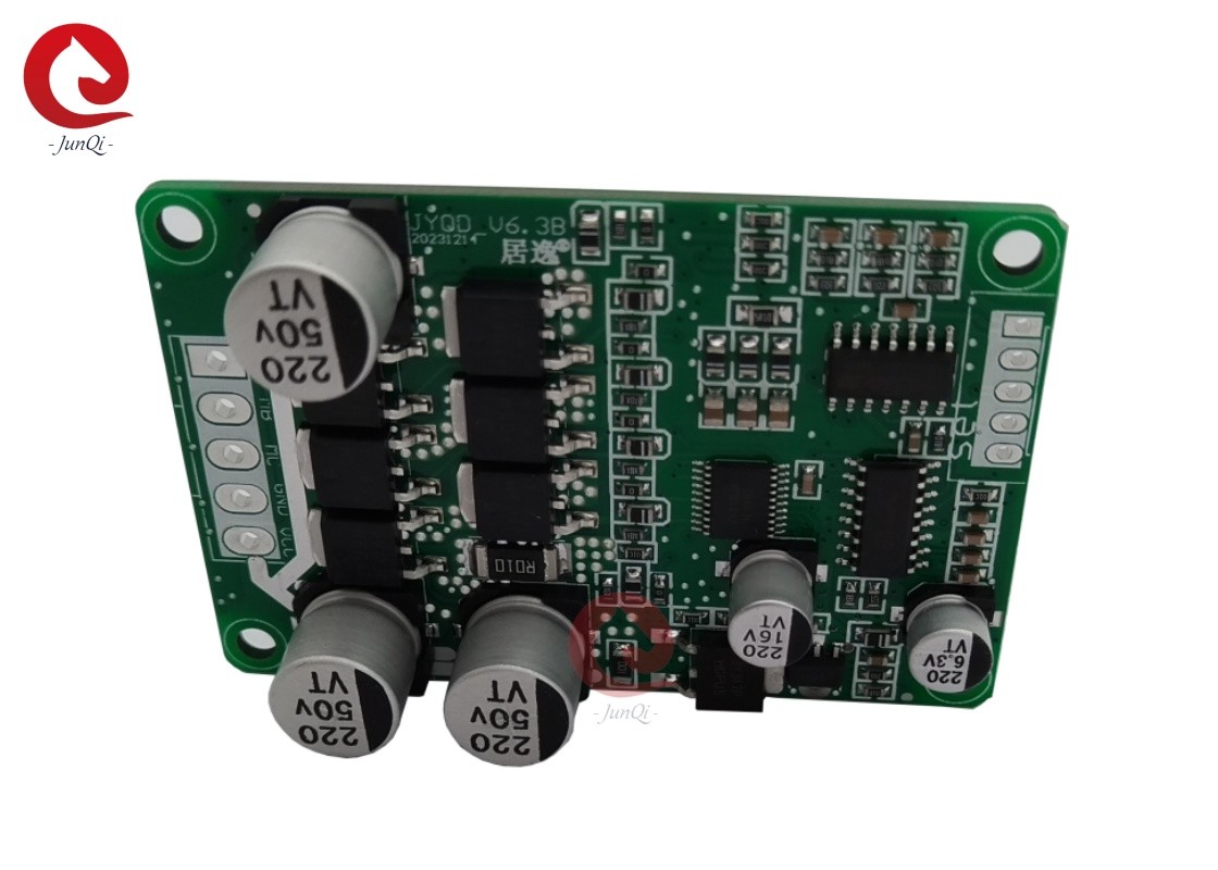 3 pahses DC 7-48V Brushless motor driver board 10A sensorless motor ...