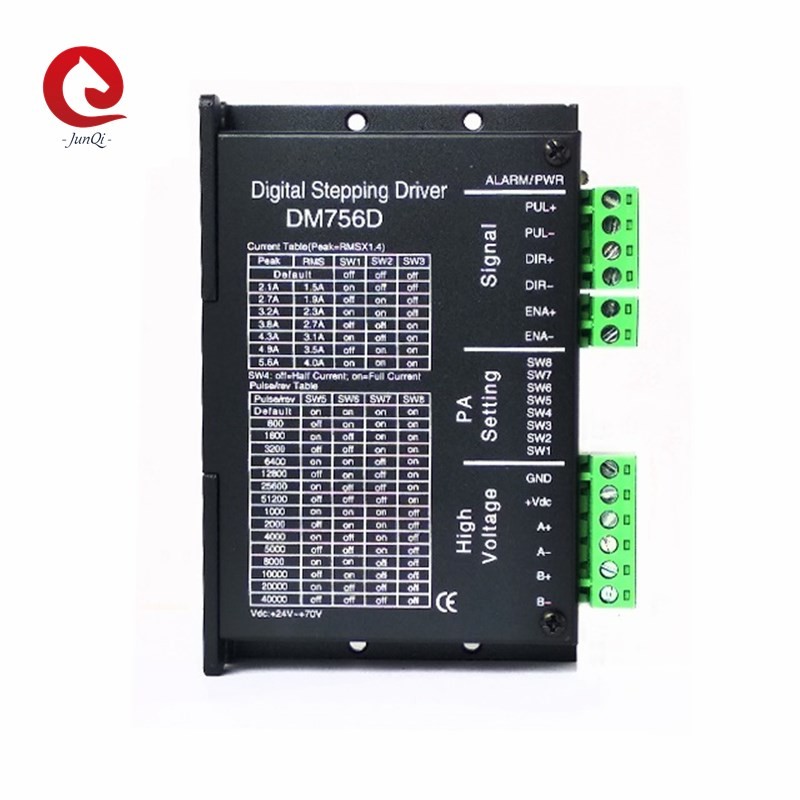 Digital Hybrid DM756D Microstep Motor Driver 24V 70V 2.1A 5.6A Nema 23 ...